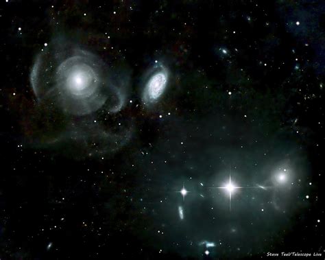 Ngc474 Group Of Galaxies Telescope Live