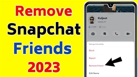 How to Remove Friends in Snapchat | Snapchat me Friends ko delete kaise ...