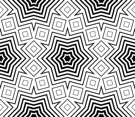 Premium Vector Abstract Black And White Halftone Hexagon Triangle Seamless Pattern Geo Shape