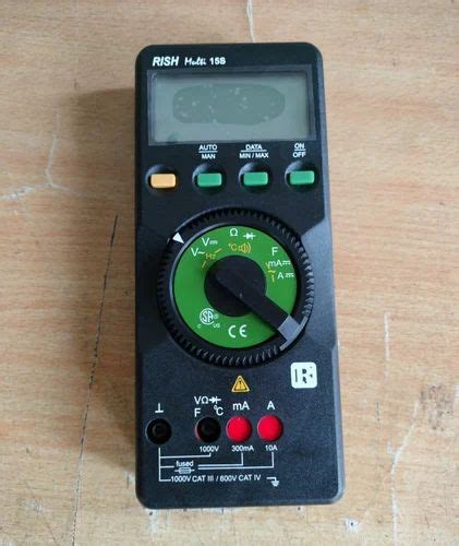 Rishabh Rish Multi 15s Digital Multimeter At ₹ 8295 Piece In Pune Id 2852257585188