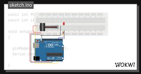PotentioMeter Slide LED Task Wokwi ESP STM Arduino Simulator