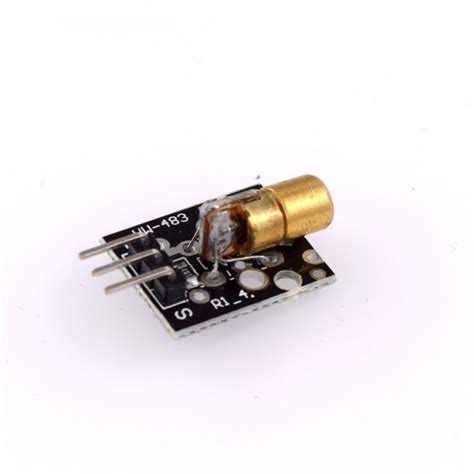 Ky 008 3pin 650nm Red Laser Transmitter Dot Diode Copper Head Sensor