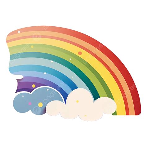 무지개 파란색과 흰색 구름 패턴 무지개 무늬 화려한 무지개 Png 일러스트 및 이미지 에 대한 무료 다운로드 Pngtree