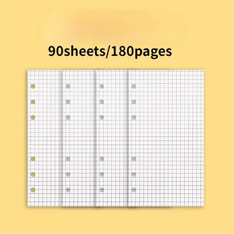 Bullet Grid Journal Sketchbook Pocket Planner Girl Vicedeal