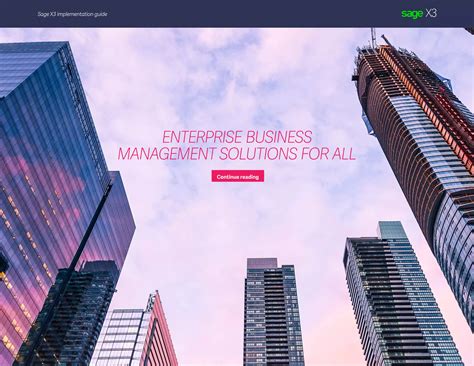 Sage X3 Implementation Guide Pdf Computer Software And Applications