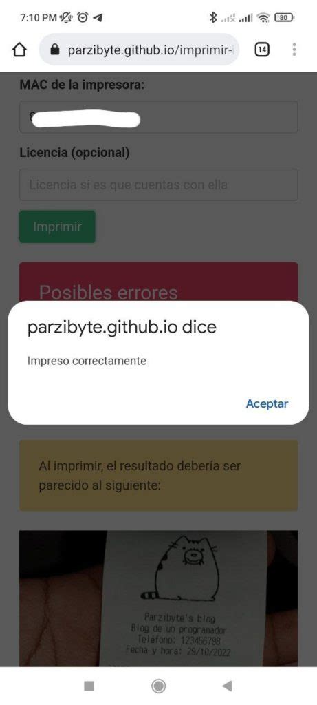 Imprimir ticket en impresora térmica bluetooth desde JavaScript con Android Parzibyte s blog