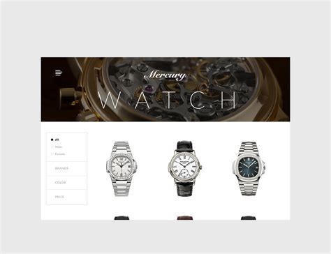 Mercury Website On Behance