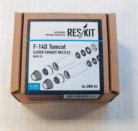 reskit 75 f 14d tomcat closed exhaust nozzles for gwh kit