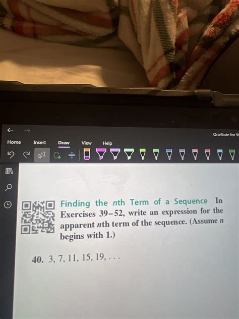 Solved Finding The Nth Term Of A Sequence InExercises Chegg