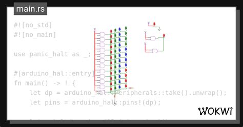 Led Watch Wokwi Esp32 Stm32 Arduino Simulator