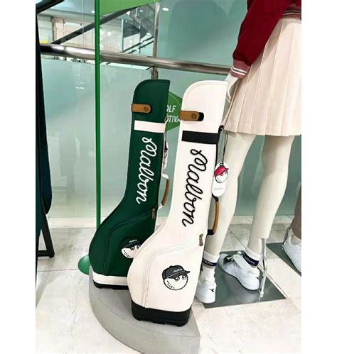 말본 골프 하프백 초경량 남성 여성 공용 하프 골프 캐디백 파3 전용백 연습장 가방 주니어 티몬