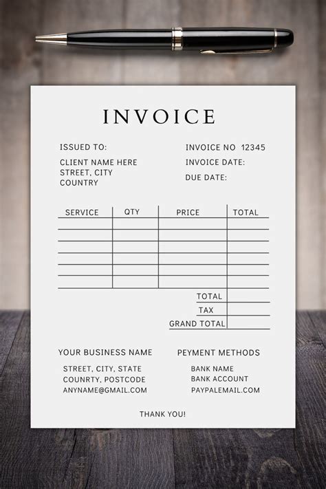 Invoice Page Template How To Get People To Like Invoice Page My XXX Hot Girl