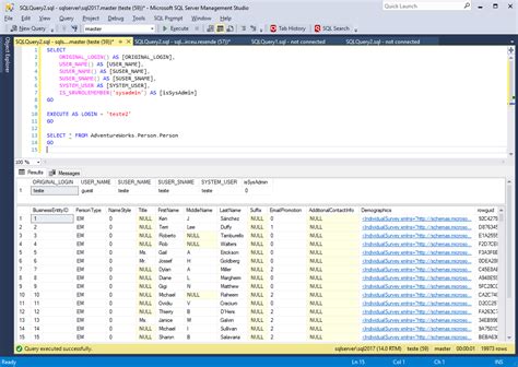 SQL Server Como utilizar o EXECUTE AS para executar comandos como outro usuário Impersonate