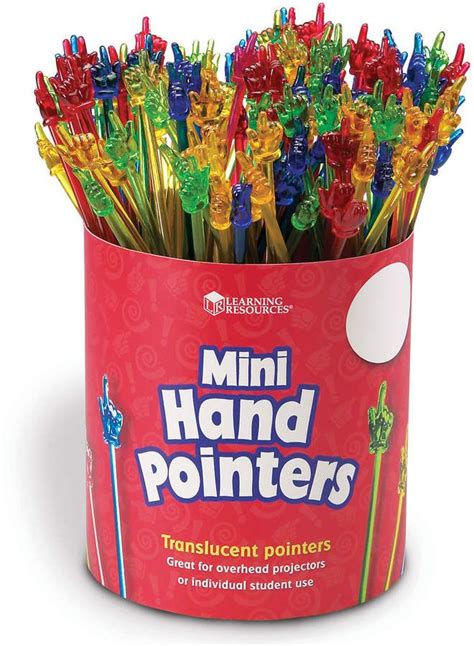 Learning Resources Mini Hand Pointer Set Of 100 Miniresourceslearning Learning Resources