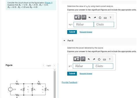 Solved Consider The Circuit Shown On The Figure Below Chegg