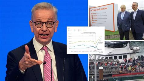 Soaring migration 'not a betrayal of Brexit', Michael Gove tells LBC ...