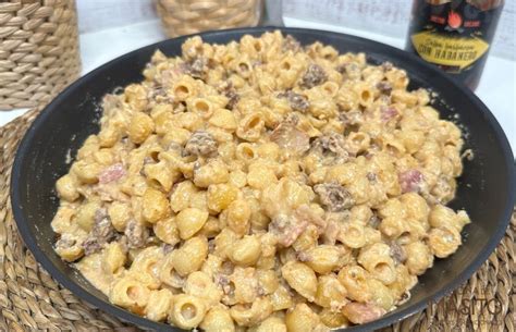 Macarrones Con Carne Picada De Chuletón Y Queso