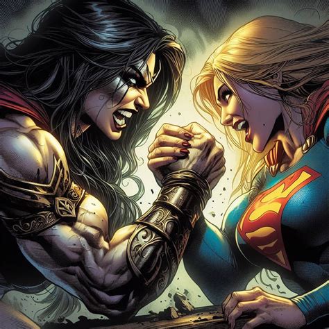 Valkyrie Vs Supergirl By Zzzz321 On Deviantart