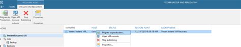 instant vm recovery performance test veeam community resource hub