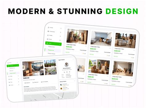 🏡 Real Estate Dashboard UI Kit - Web Design UI Kit 💼 :: Behance