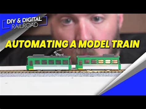 I Made An Automated Model Train With An Arduino YouTube