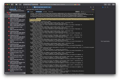 Missing Required Architecture Arm With Realm Against WatchOS Simulator On Xcode