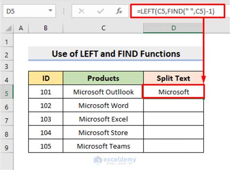 How To Split Text After A Certain Word In Excel 7 Ways ExcelDemy