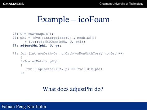 Ppt Why Did My Program Crash Or How To Debug Your Openfoam Codes