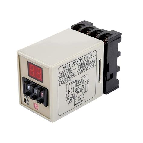 Buy EFFACER Dual Mode Delay Timer Relay S H Digital LED Display V