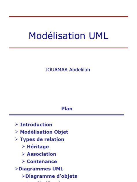cours uml 1 pdf langage de modélisation unifié programmation