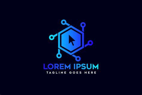 Tech Circuit Logo Template Graphic By SVG Moon Creative Fabrica