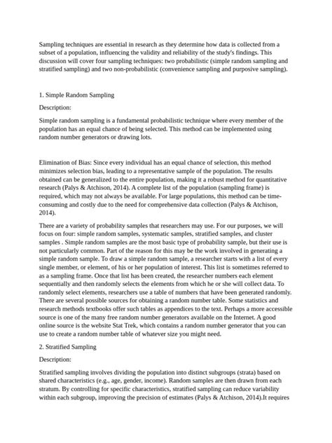 Statistics Assignment Pdf Type I And Type Ii Errors Sampling
