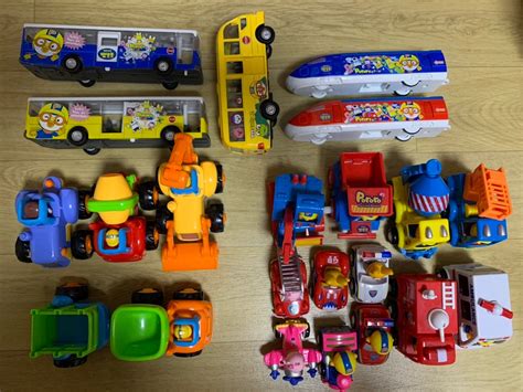 일괄 뽀로로 자동차 미니카 당근 중고거래