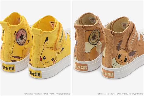 Converse X Pokémons Next Collection Has Pikachu High Cut Sneakers