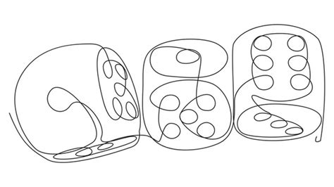 One Continuous Line Alarm Clock Number 2024 Thin Line Holiday Stock Vector By ©bobvector 692373246