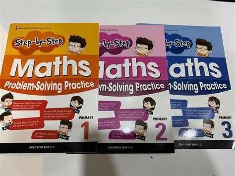 Step By Step Math Problem Solving Singapore Math Hobbies And Toys Books And Magazines