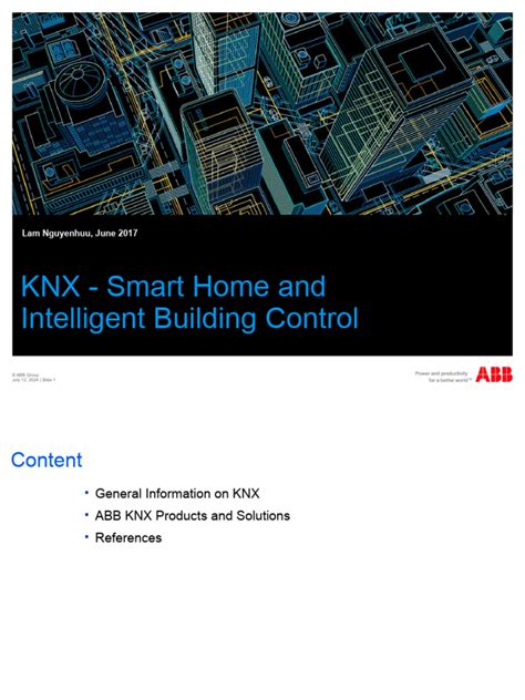 Knx Basic Introduction 2017 En Pdf Building Automation Electrical Engineering
