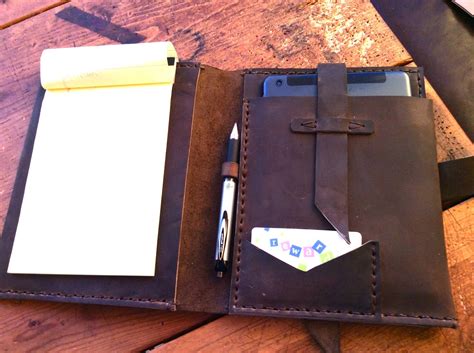 Left Handed Leather Portfolio A5 Notebooks For Lefties Left Handed