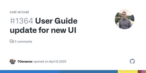 User Guide Update For New UI Issue Cvat Ai Cvat GitHub