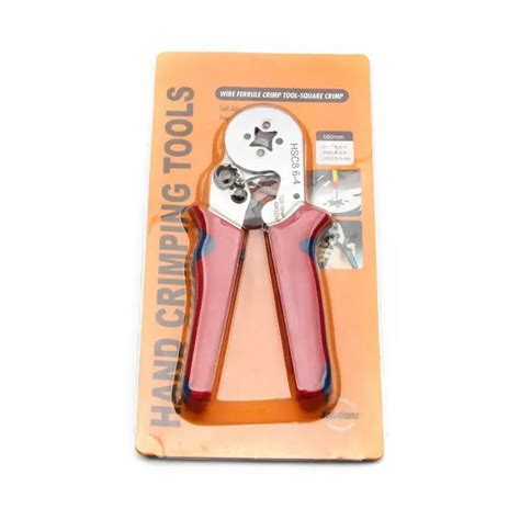 Инструмент для обжима наконечников Hsc8 6 4 0 25 10 мм2 Awg23 7 кримпер H552 фото отзывы