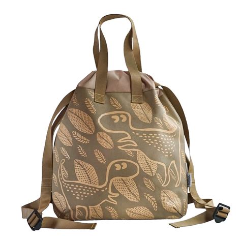 Drawstring Tote Backpack Dinosaurs