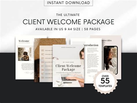 Welcome Client Bundle Client Onboarding Bundle Welcome Aboard Pack