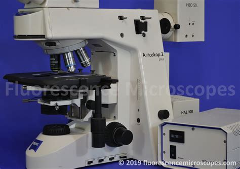 Fluorescence Microscopes Zeiss Axioskop 2 Plus Upright Manual