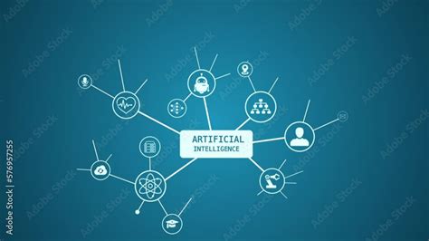 Futuristic High Tech Concept Visualization Starting Artificial