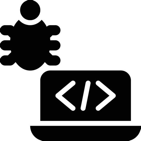 Bug Error Defect Glyph Solid Icon 60576553 Vector Art At Vecteezy