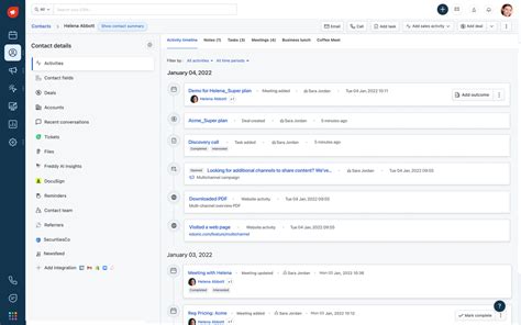 Event Tracking Software Freshmarketer