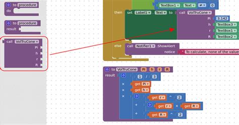 Volume Of Truncated Cone App Calculator MIT App Inventor Help MIT App Inventor Community