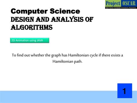 Ppt Computer Science Design And Analysis Of Algorithms Powerpoint Presentation Id4688828