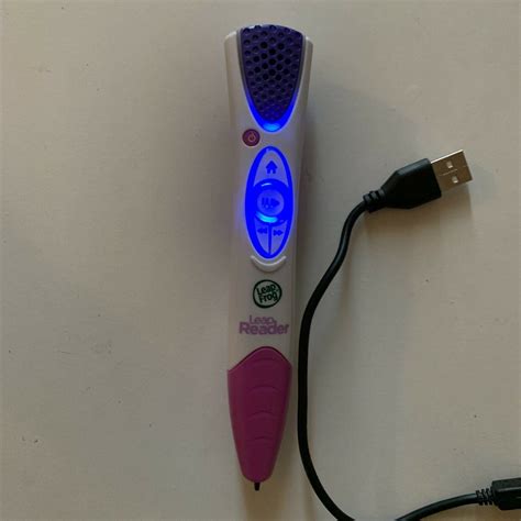 Leapfrog Leap Reader Pen Usb Rechargeable Reading Writing System 2130 Retro Unit