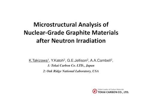 Pdf Microstructural Analysis Of Nuclear Grade Graphite … Microstructural Analysis Of Nuclear